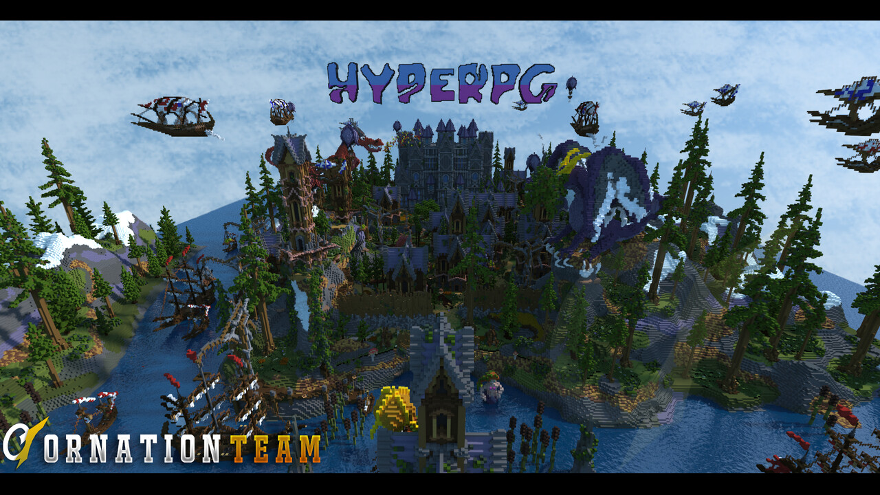 Map for server HypeRPG.pl 2 Minecraft Map