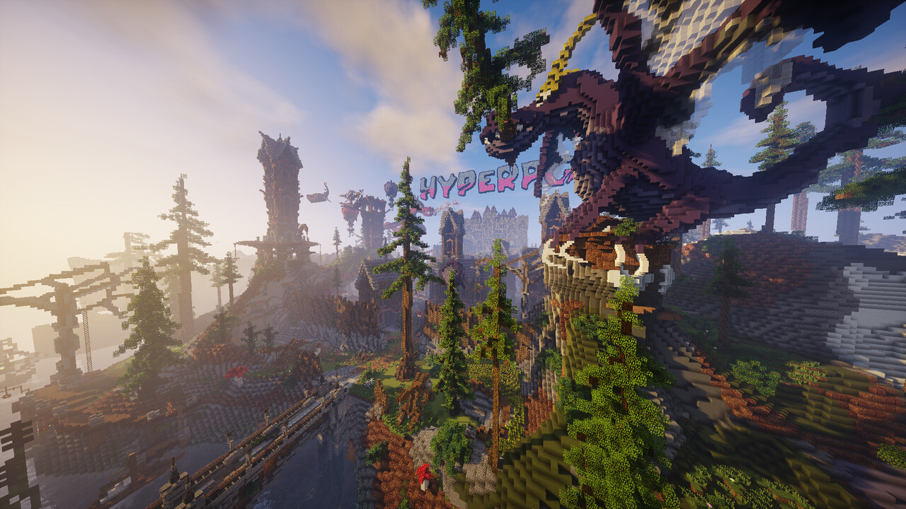 Map for server HypeRPG.pl 2 Minecraft Map