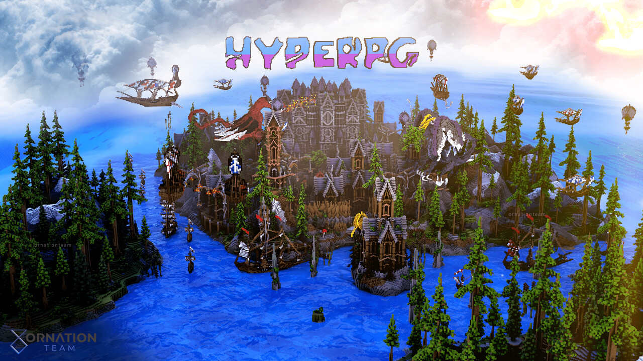 Map for server HypeRPG.pl 2 Minecraft Map