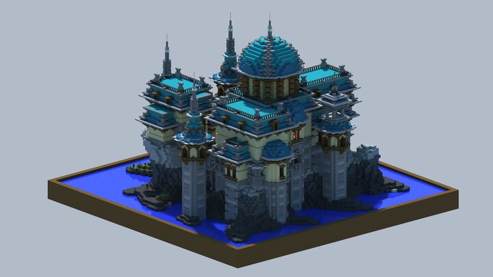 Royal palace. Minecraft Map