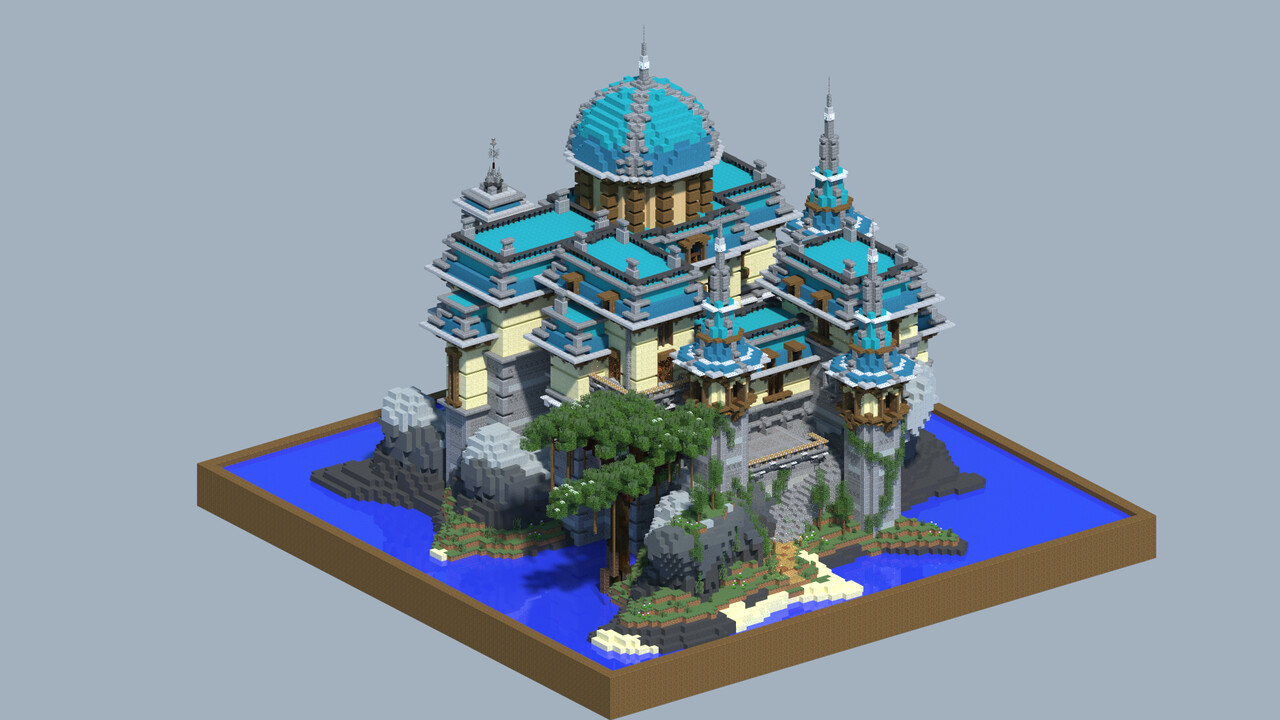 Royal palace. Minecraft Map
