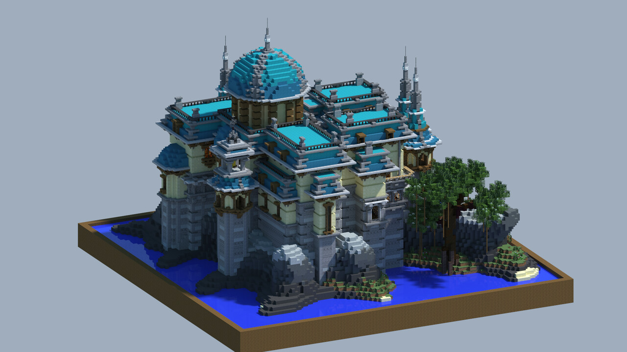 Royal palace. Minecraft Map