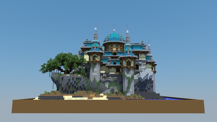 Royal palace. Minecraft Map