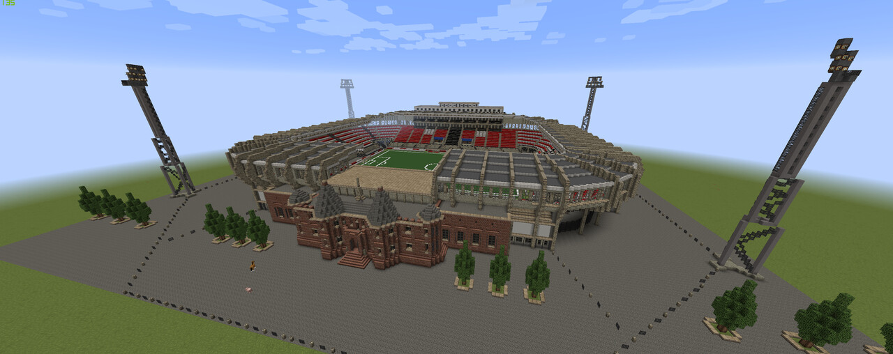 Het Kasteel (Sparta Stadion) Minecraft Map