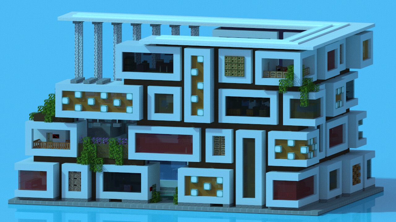 The Stack - Commercial Gallery Minecraft Map