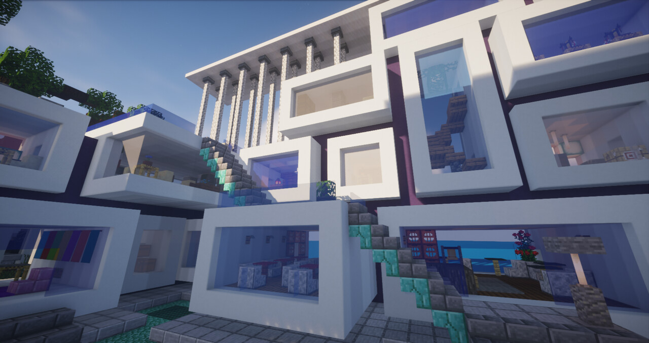 The Stack - Commercial Gallery Minecraft Map