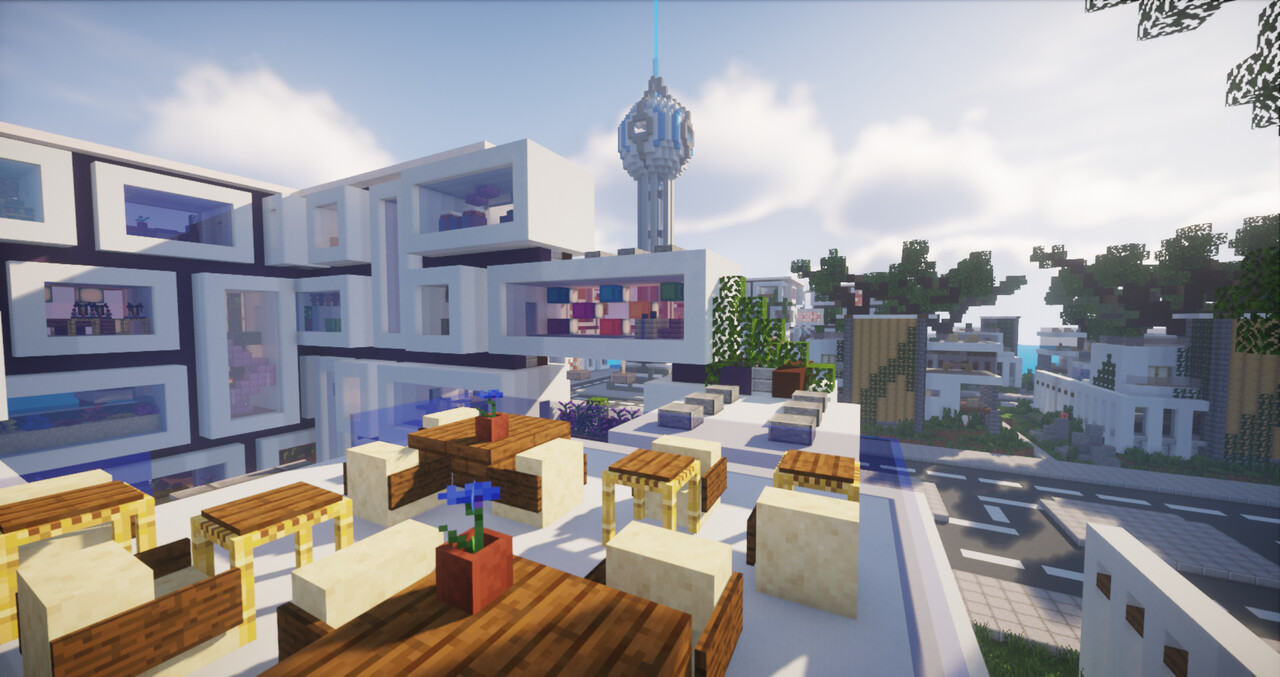 The Stack - Commercial Gallery Minecraft Map
