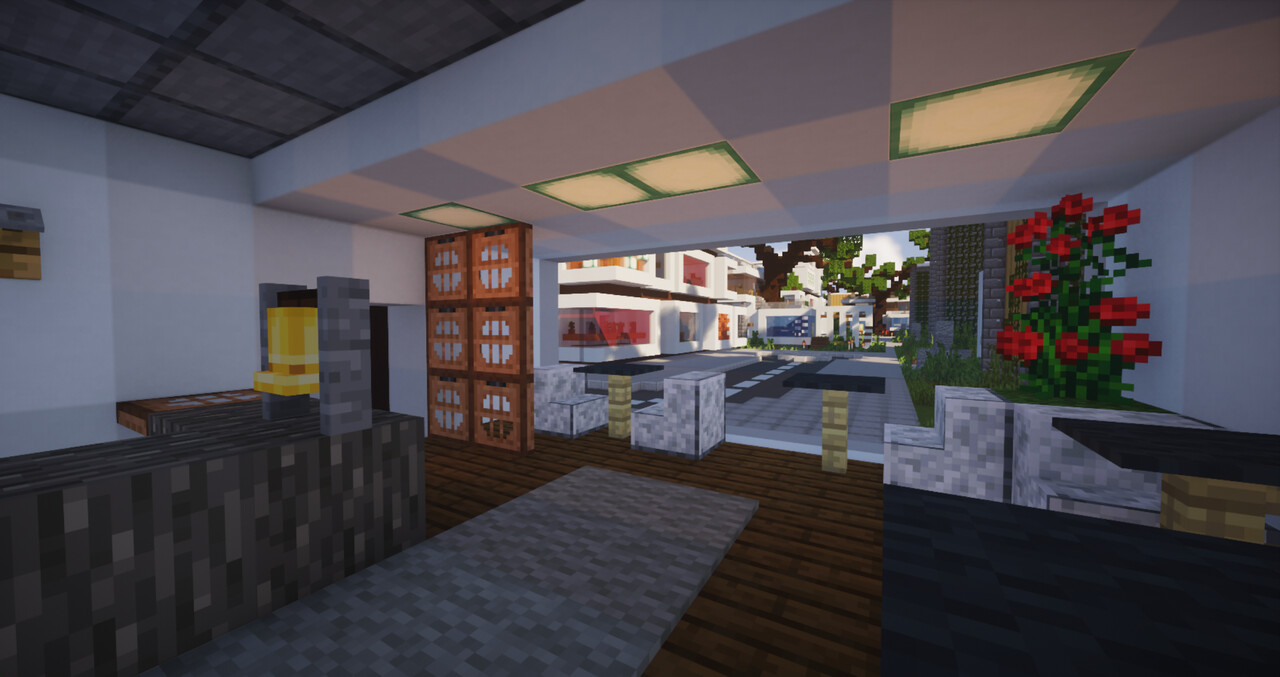 The Stack - Commercial Gallery Minecraft Map