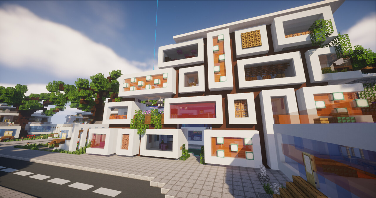 The Stack - Commercial Gallery Minecraft Map