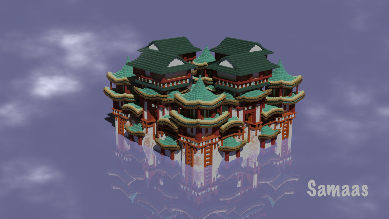 Japanese Spawn Minecraft Map