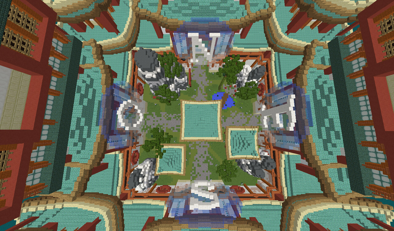 Japanese Spawn Minecraft Map