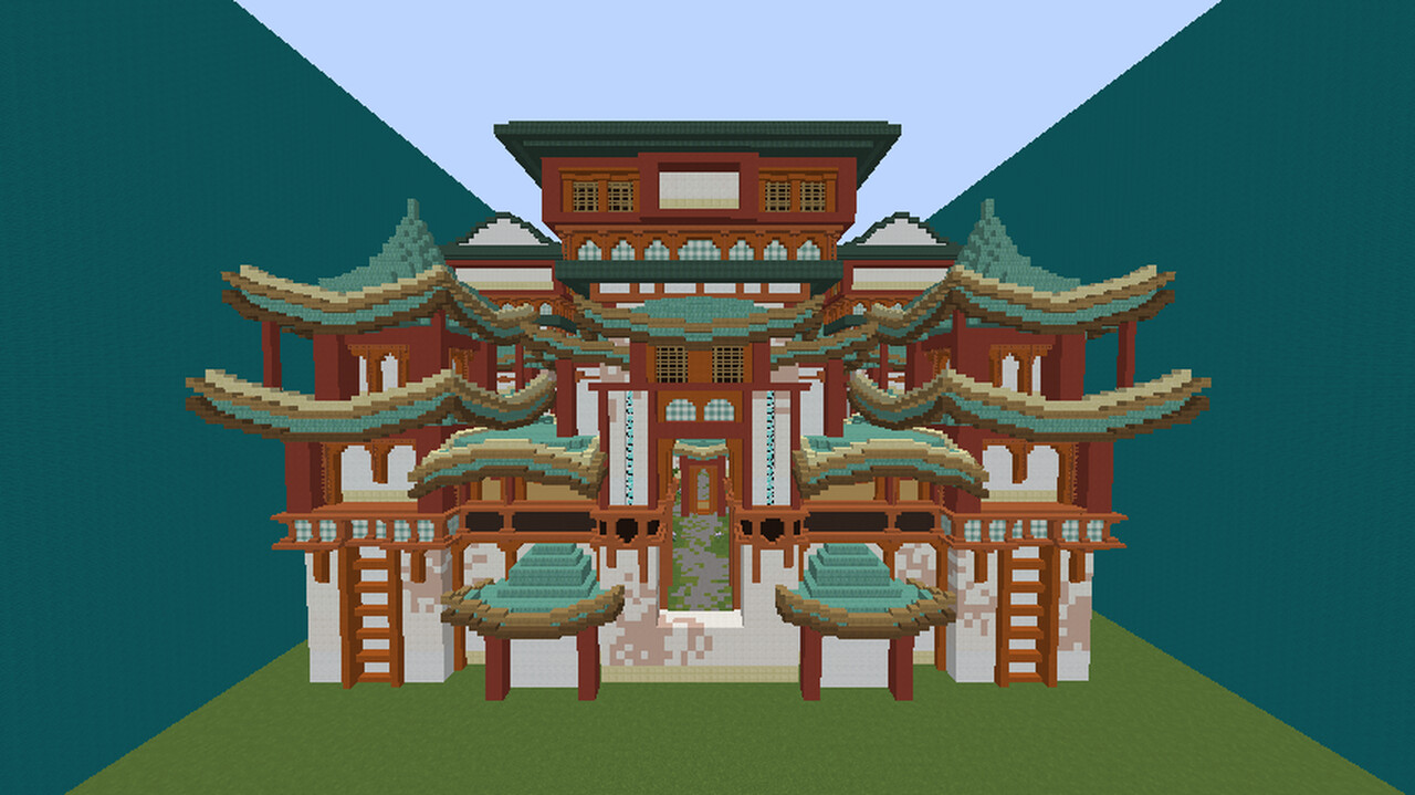 Japanese Spawn Minecraft Map