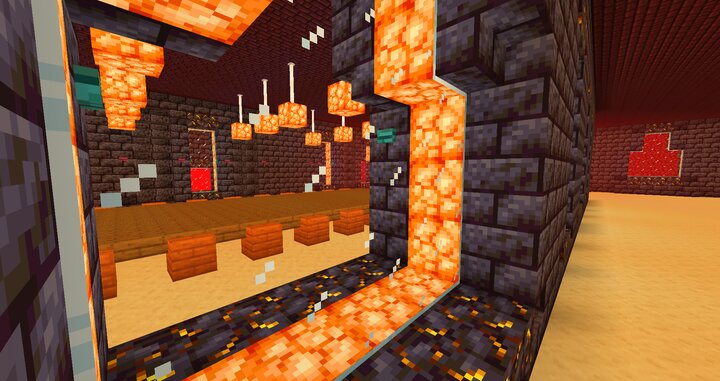 The Piglin Palace Minecraft Map