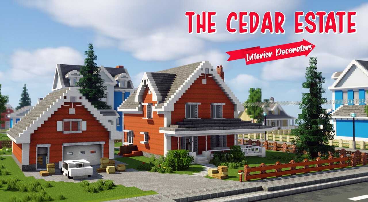 Interior Decorators - The Cedar Estate Minecraft Map