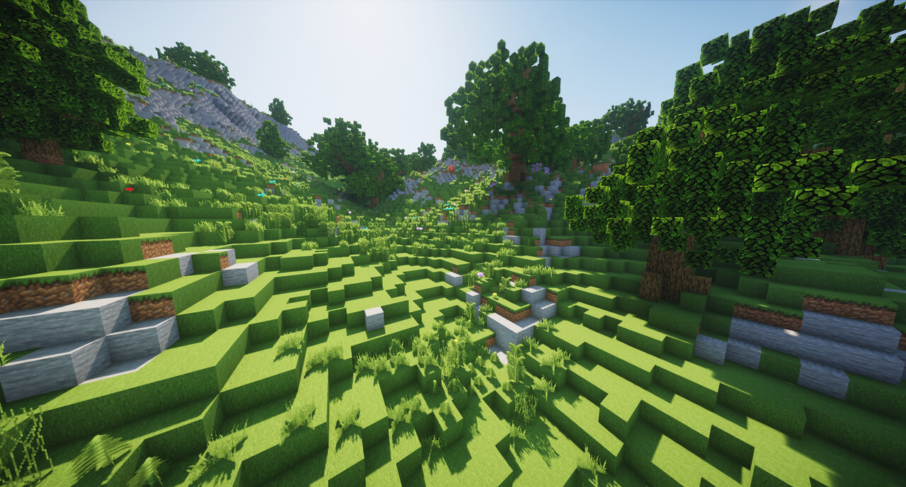 Novaden - Mountainous Forest Expanse w/ Lake (1000x1000) Minecraft Map