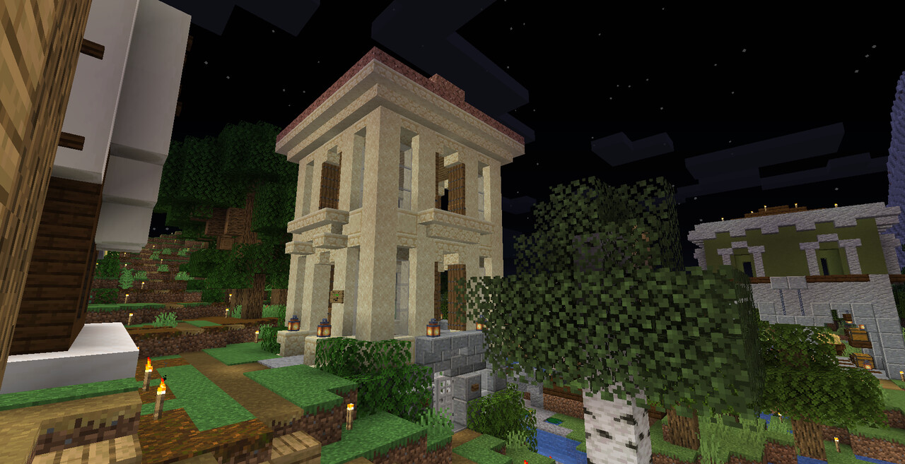 Small Roman Villa Minecraft Map