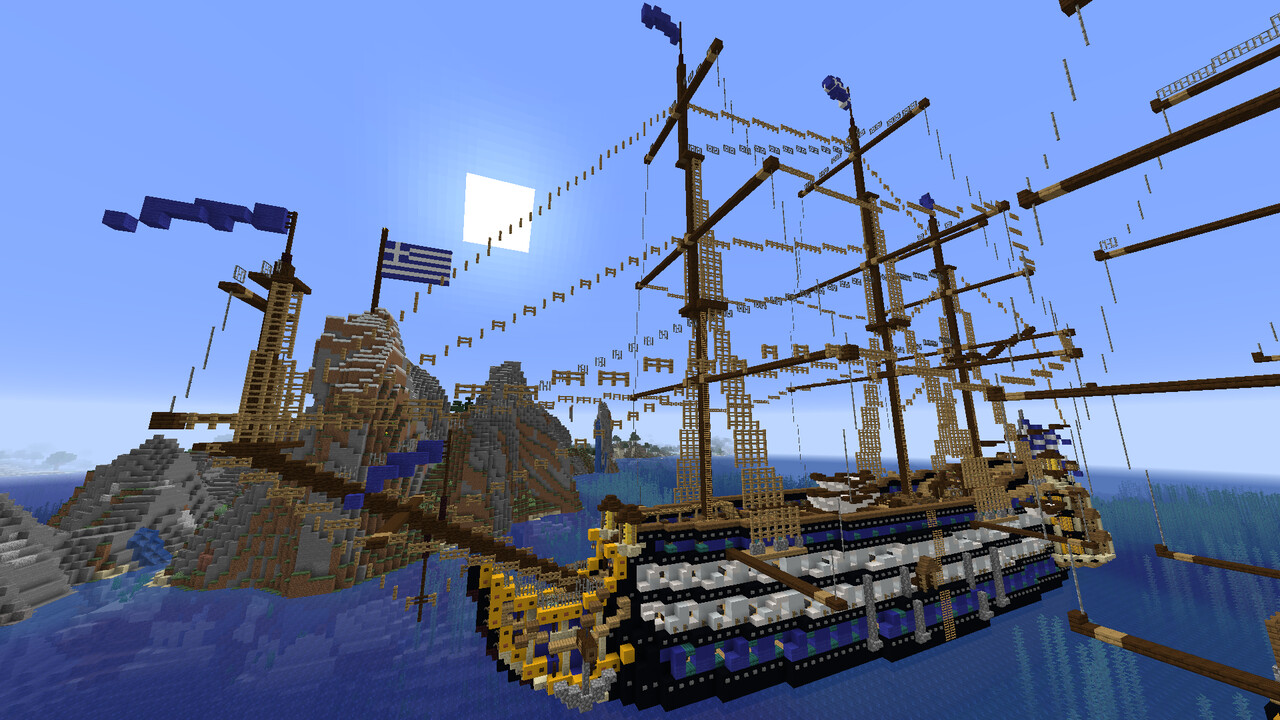 WARSHIPS Minecraft Map