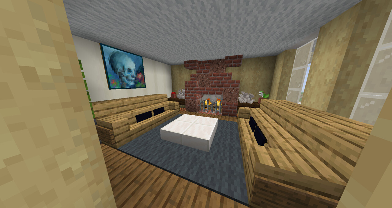 Interior Decorators Minecraft Detail Contest - The Hazel View Minecraft Map
