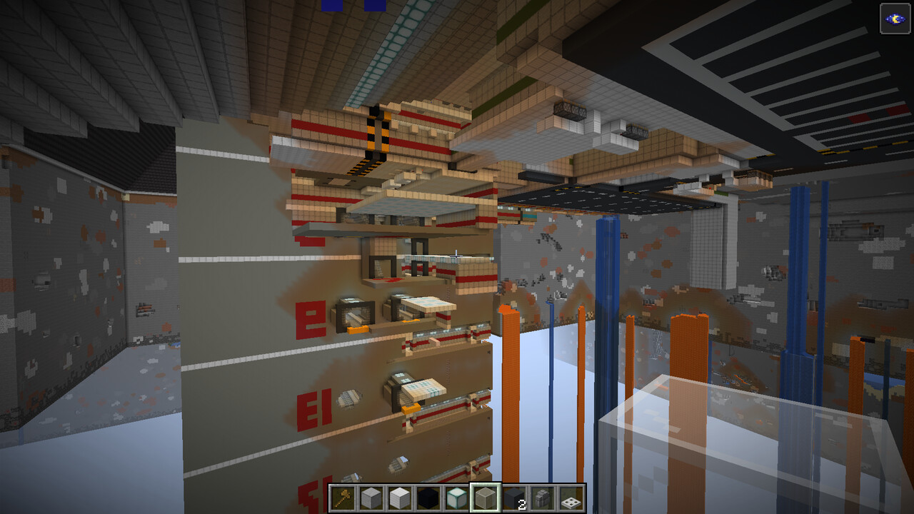 Evangelion: Nerv HQ Minecraft Map