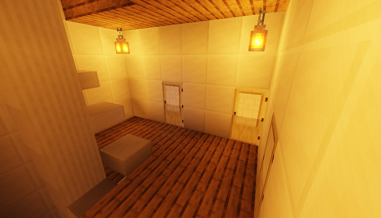 Sky hotel---One Chunk Challenge contest entery Minecraft Map