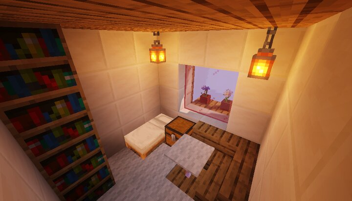 Sky hotel---One Chunk Challenge contest entery Minecraft Map