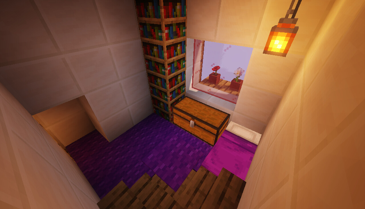 Sky hotel---One Chunk Challenge contest entery Minecraft Map