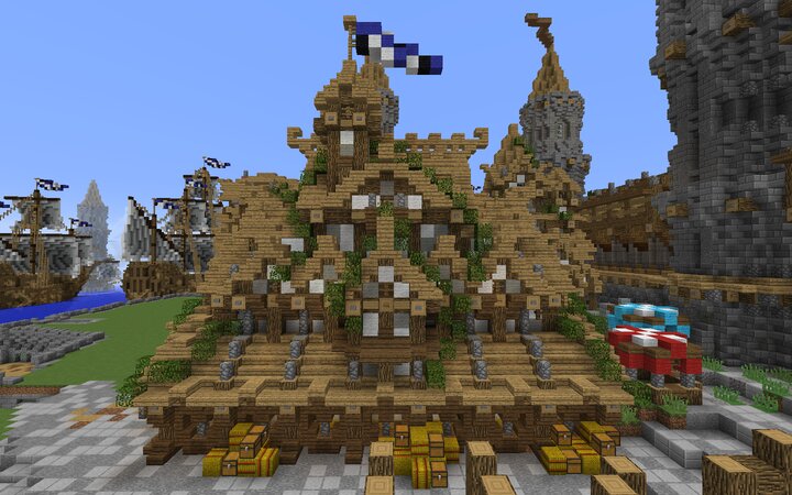 Medieval Fantasy Stable Minecraft Map