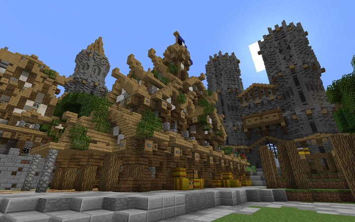 Medieval Fantasy Stable Minecraft Map