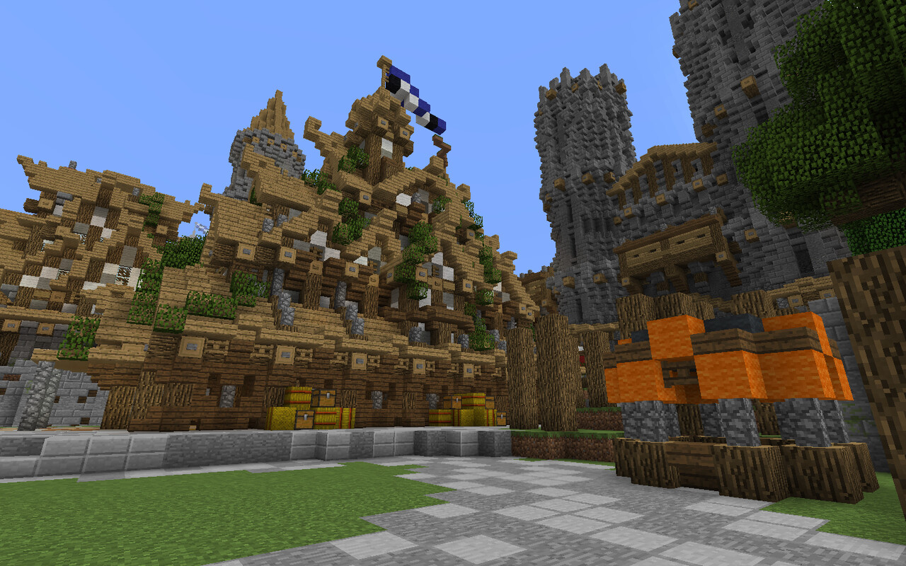 Medieval Fantasy Stable Minecraft Map