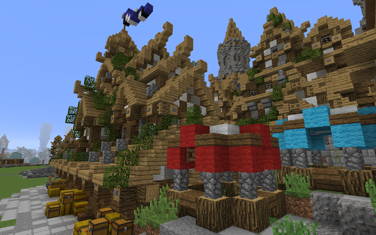 Medieval Fantasy Stable Minecraft Map