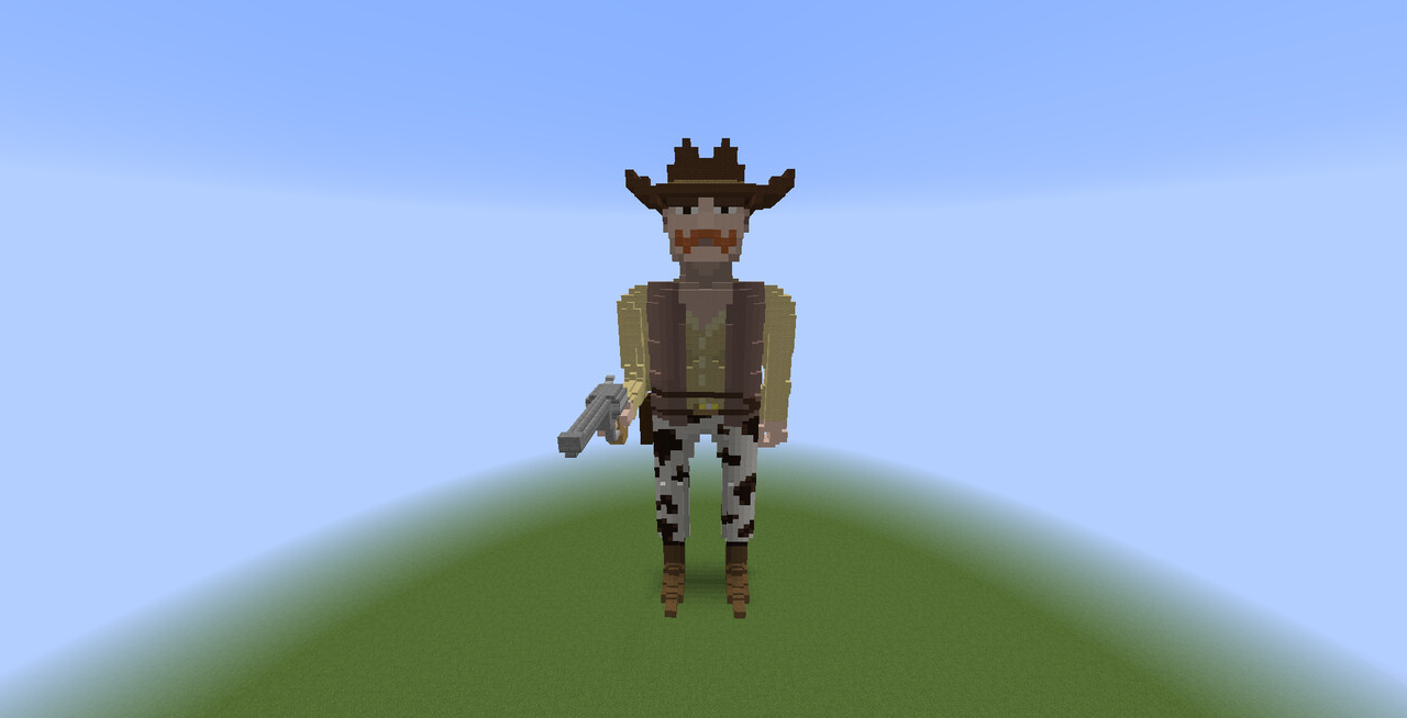 Large Cowboy Minecraft Map