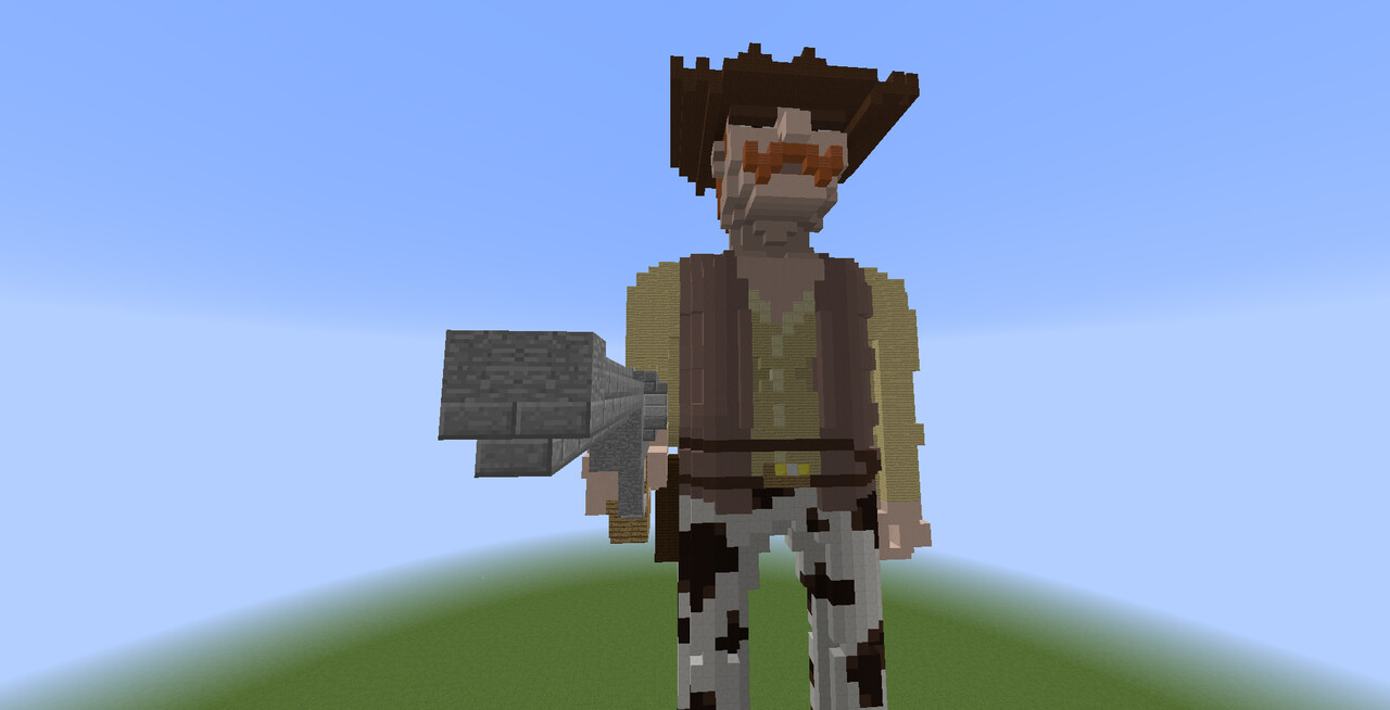 Large Cowboy Minecraft Map