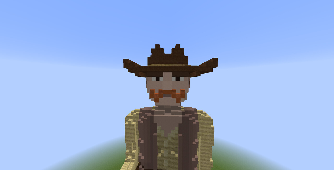 Large Cowboy Minecraft Map