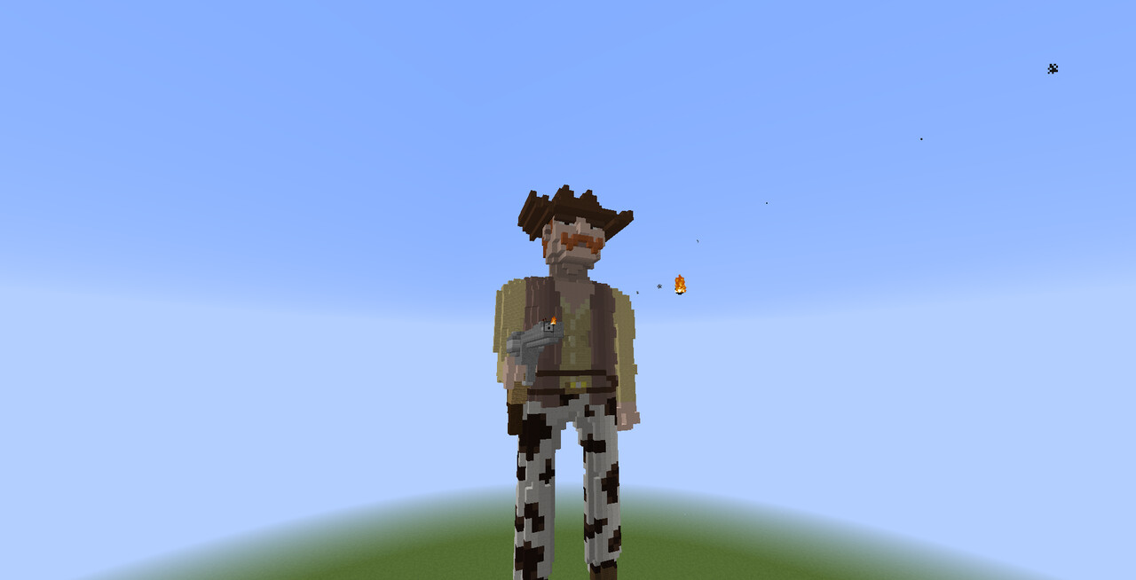 Large Cowboy Minecraft Map