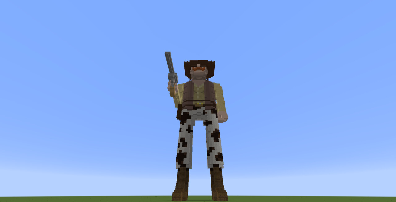 Large Cowboy Minecraft Map