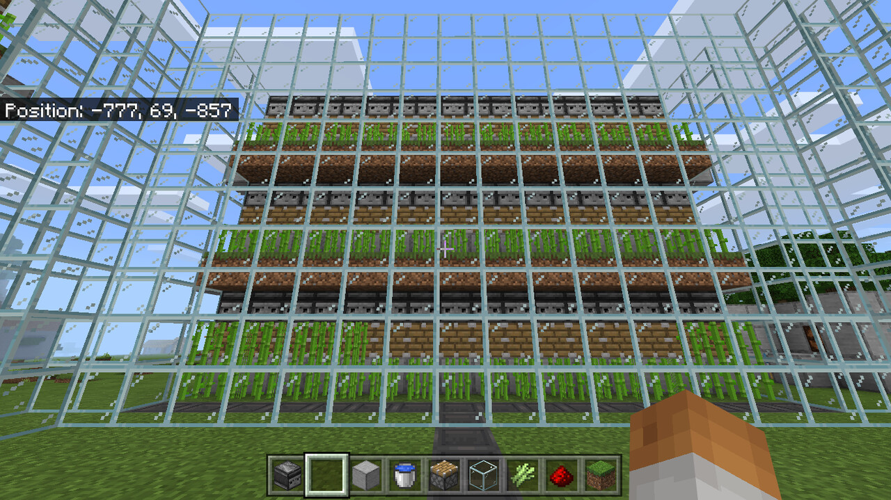 Automatic Sugarcane Farm V2.0 Minecraft Map