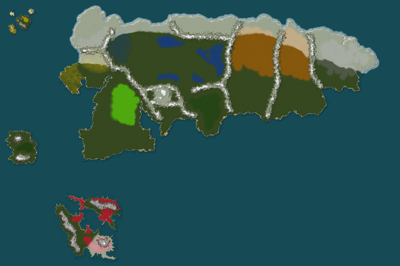 Nakara 40k x 40k World Machine Map (Outdated) Minecraft Map