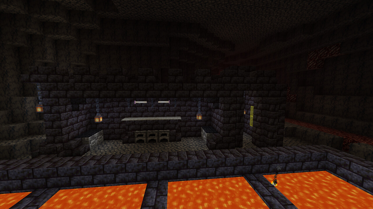 The Golden Piglin Village (Nether Minecraft Build Contest Entry ...