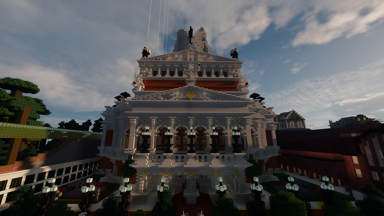 Opera renaissance beaux-arts Minecraft Map