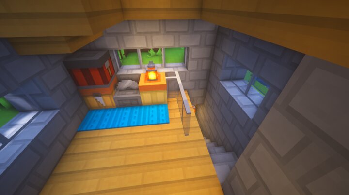 Rustic Survival House Minecraft Map