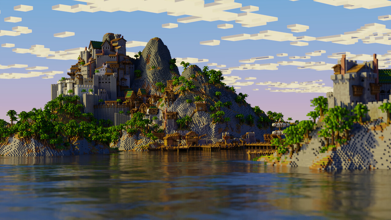 Minecraft Medieval Roleplay, over 1500+ hours to make, Fully furnished ...