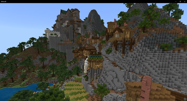 Minecraft Medieval Roleplay, over 1500+ hours to make, Fully furnished ...