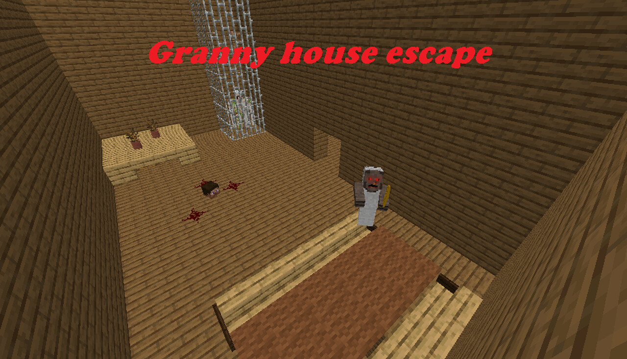 Granny house escape Minecraft Map