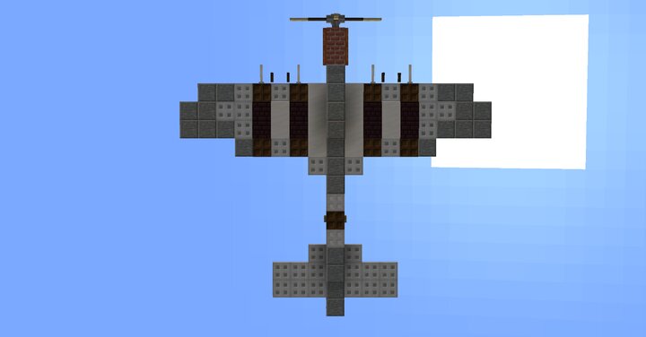 Republic P-47 Thunderbolt(1.5:1 scale) Minecraft Map