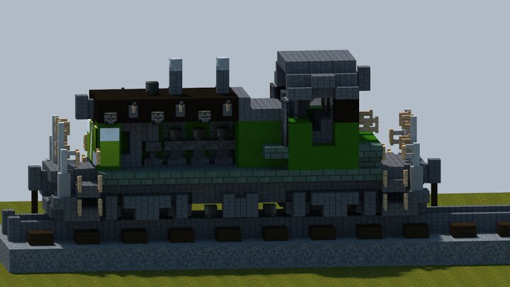 EMD SW7 diesel switcher locomotive [With download] Minecraft Map