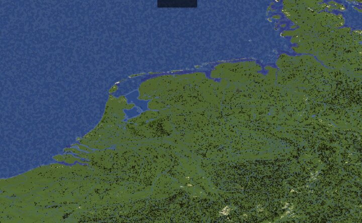 Minecraft Earth Map: 1:326 Scale Minecraft Map