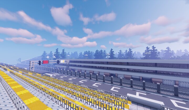 Race Track Minecraft Map