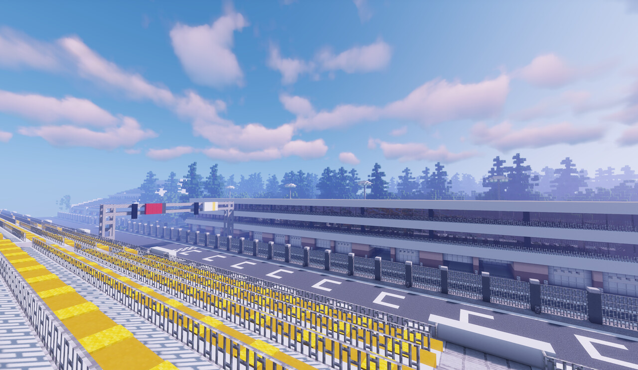 Race Track Minecraft Map