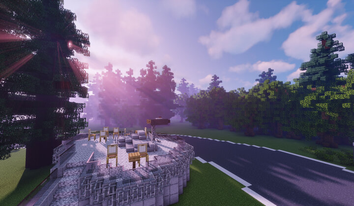 Race Track Minecraft Map