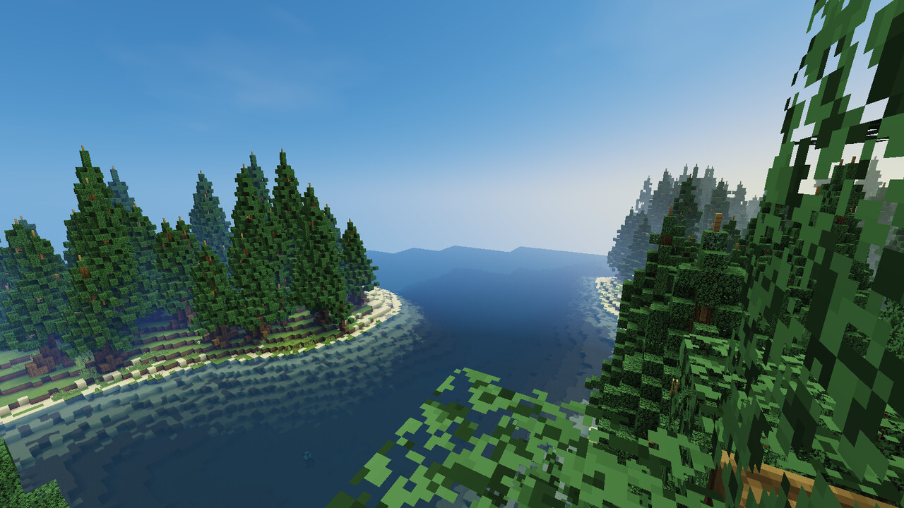 Big lake Minecraft Map